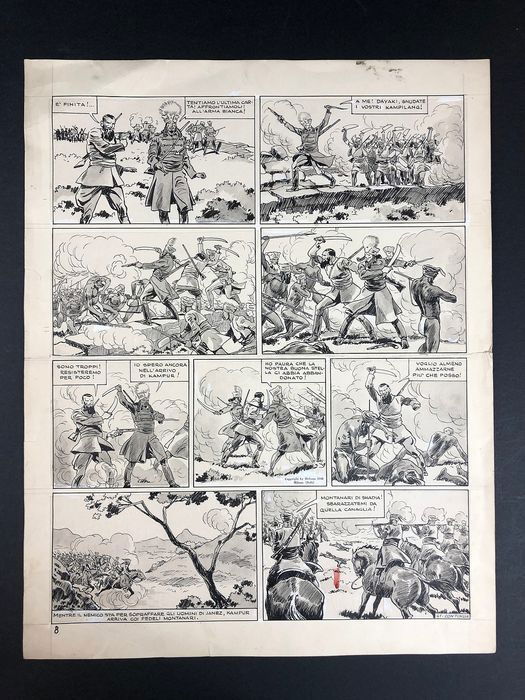 Moroni Celsi Salgari 1930s In Disney Comic Art As X My Collection Comic Art Gallery Room