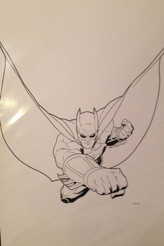 Ryan Sook Batman In Corey Bs Commissions And Pinups Comic Art Gallery Room