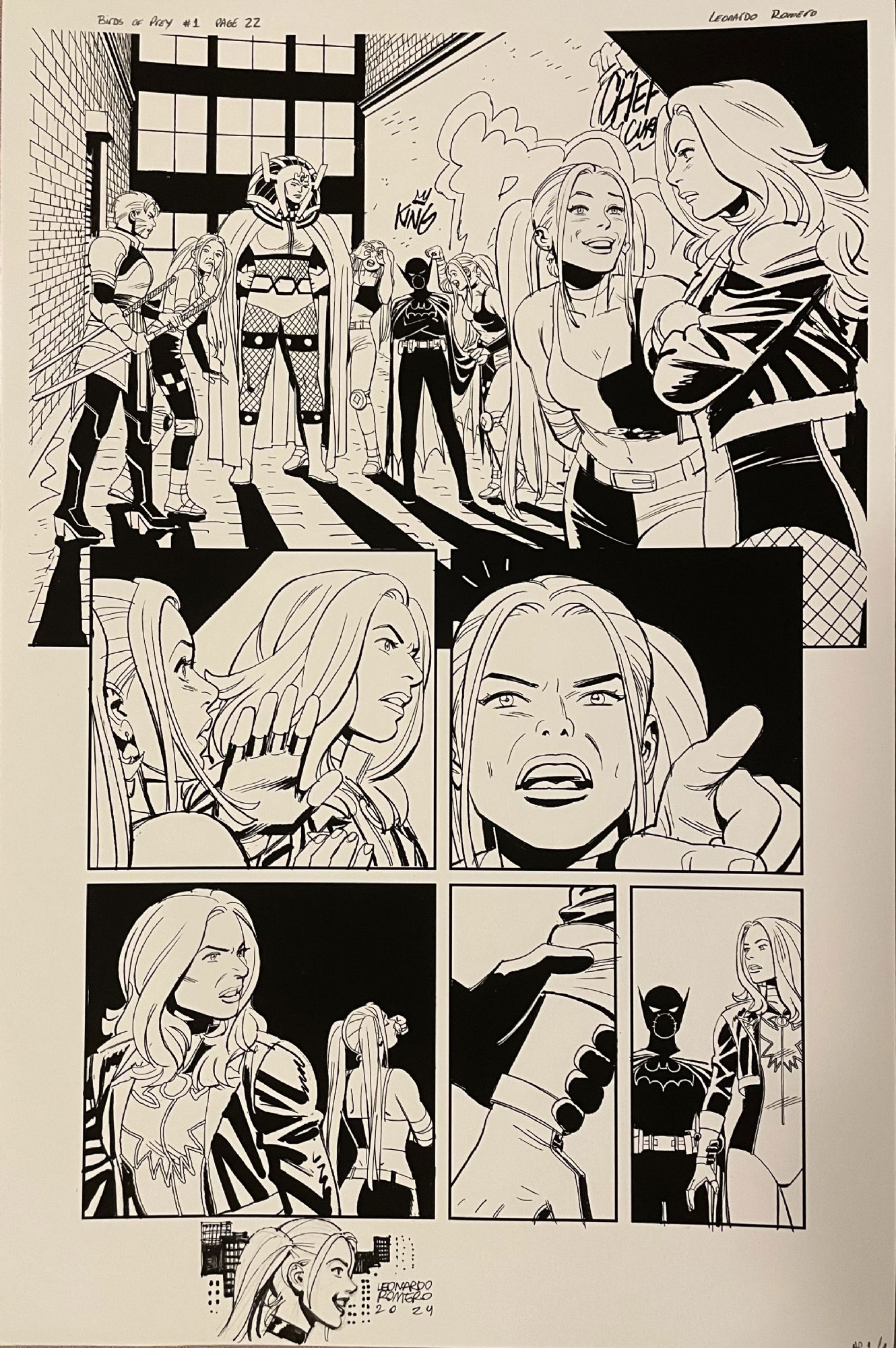 Birds Of Prey 2023 Issue 01 Page 22 By Leonardo Romero In James Kaplans Dc Birds Of Prey