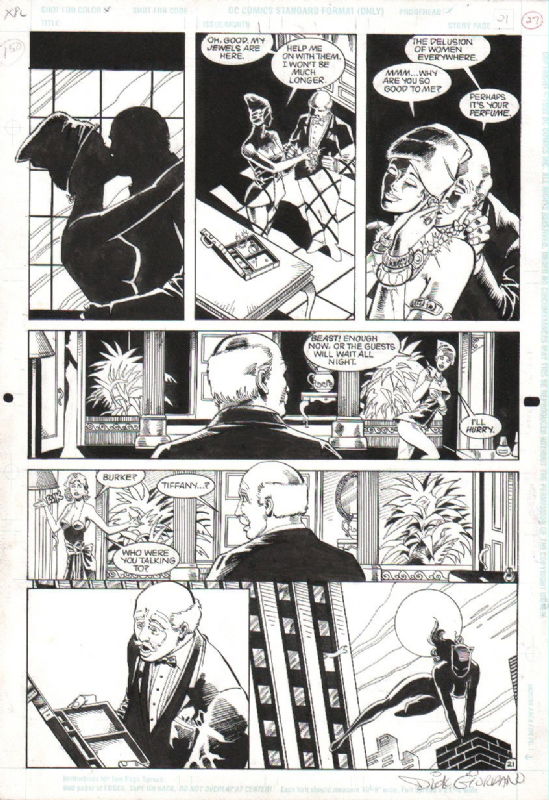 Catwoman 1 Page 21 By Jim Balent And Dick Giordano In Bryan Bs Jim Balent Comic Art Gallery Room