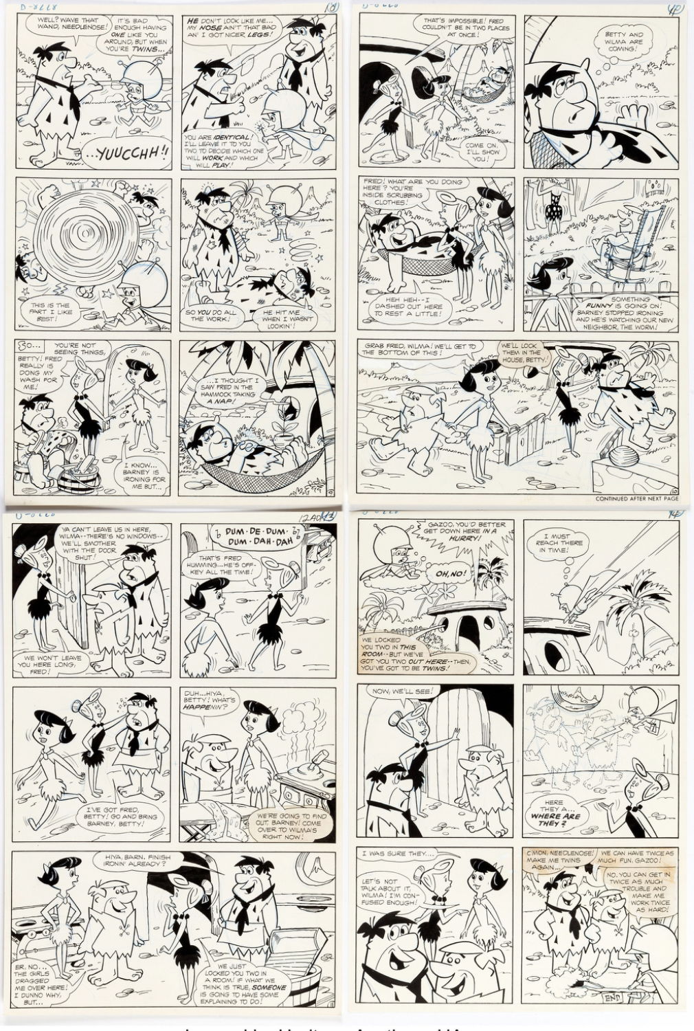 Barney And Betty Rubble 23 Complete 12 Page Story Charlton 1976