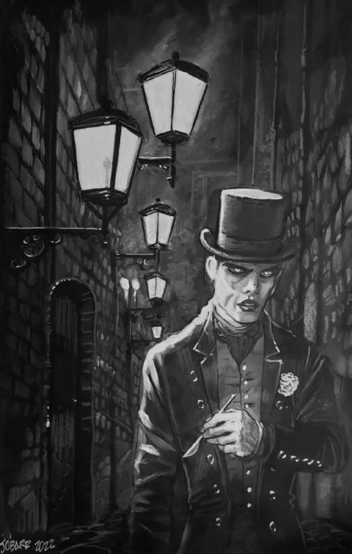 Obarr Jack The Ripper In Clint Ludwicks Other Artists Comic Art Gallery Room