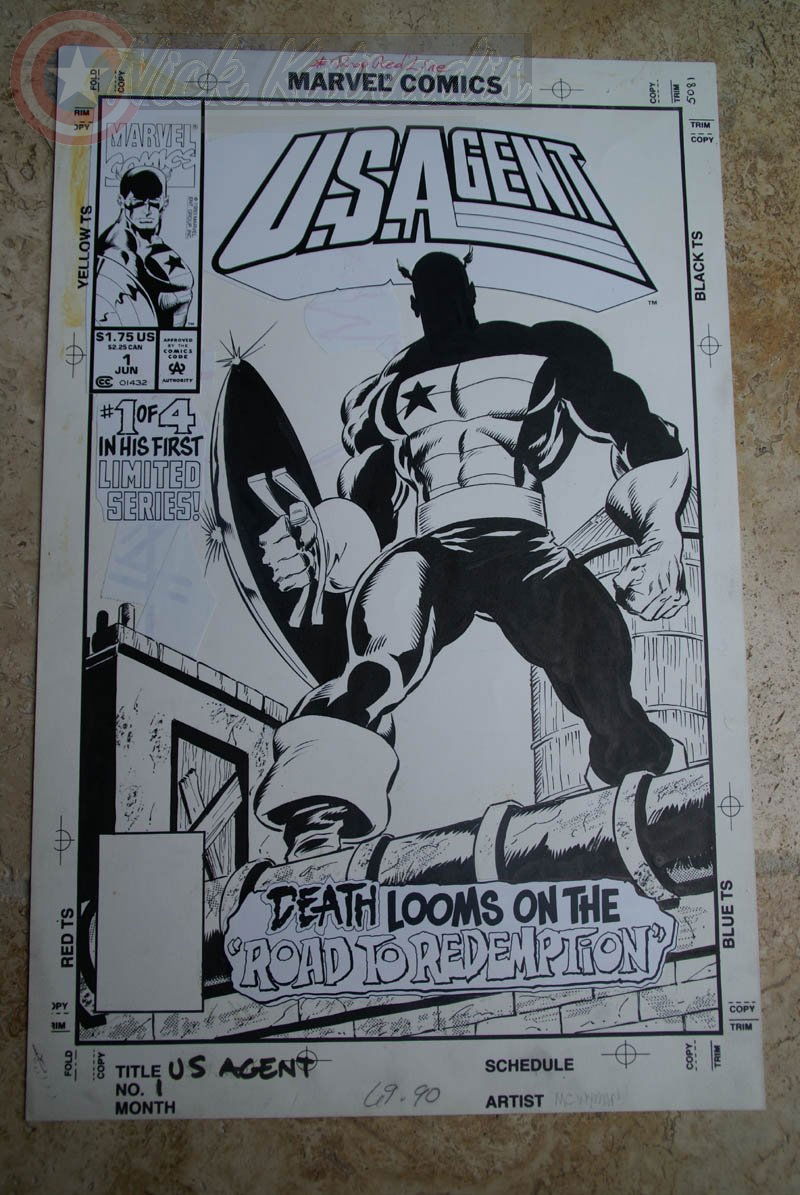 Us Agent 1 Cover Mc Wyman 1993 In Nick Katradiss Us Agent 1 Cover Mc Wyman 1993