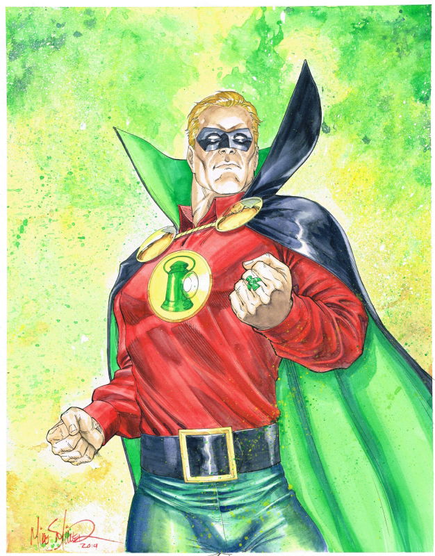 Alan Scott Green Lantern By Mike S Miller In Wesley Duponts Green