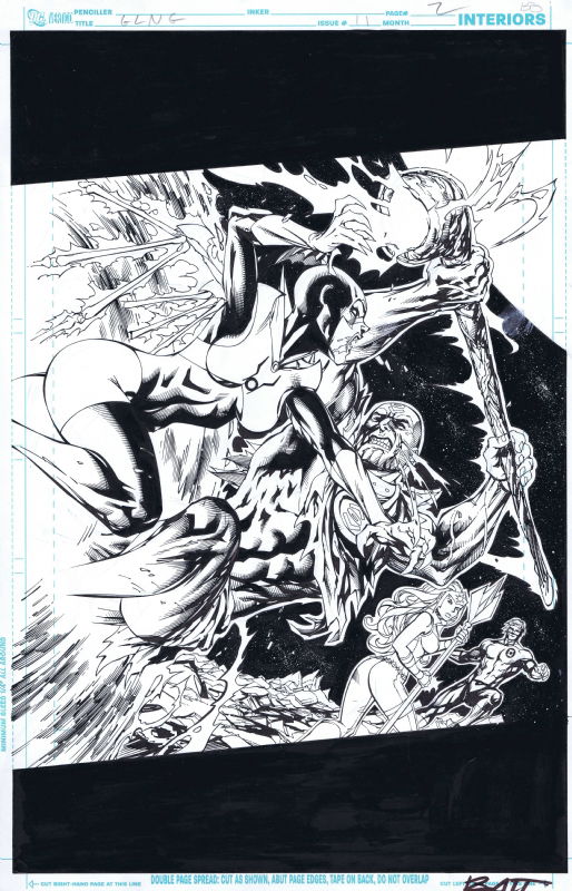 Green Lantern New Guardians Issue 11 Page 2 In Carmen De Luccias Dex